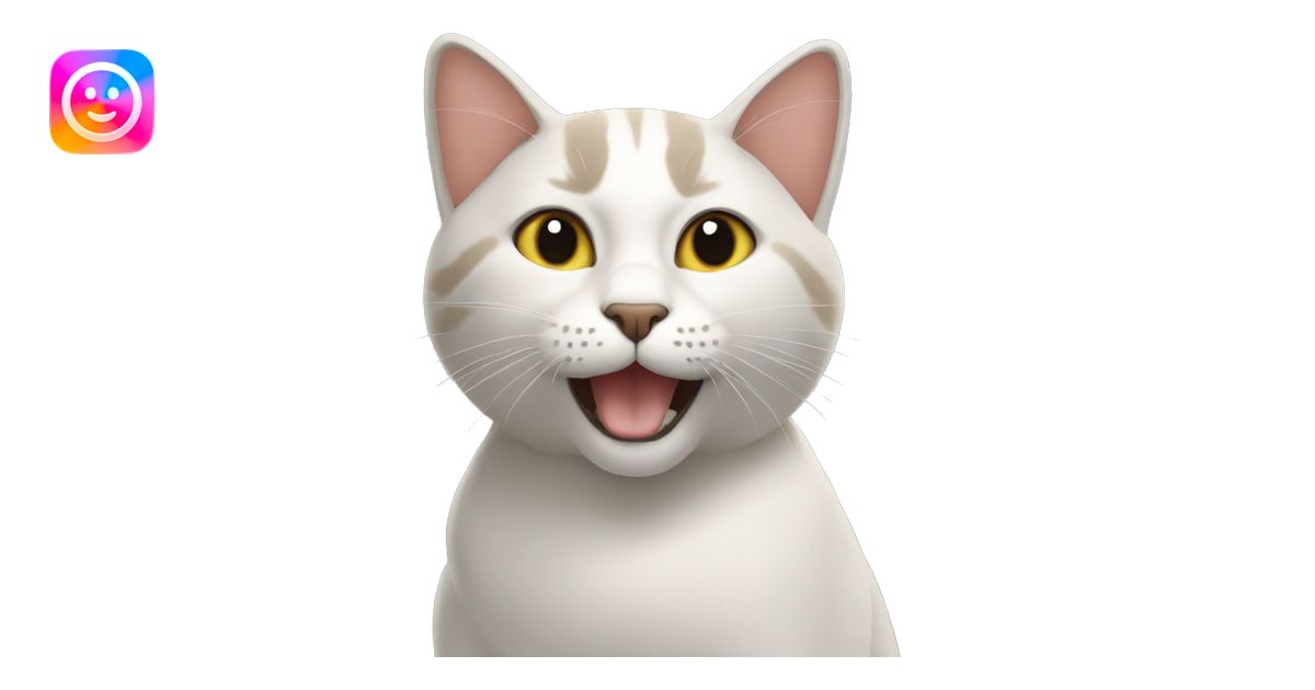 Gato entero emoji | AI Emoji Generator
