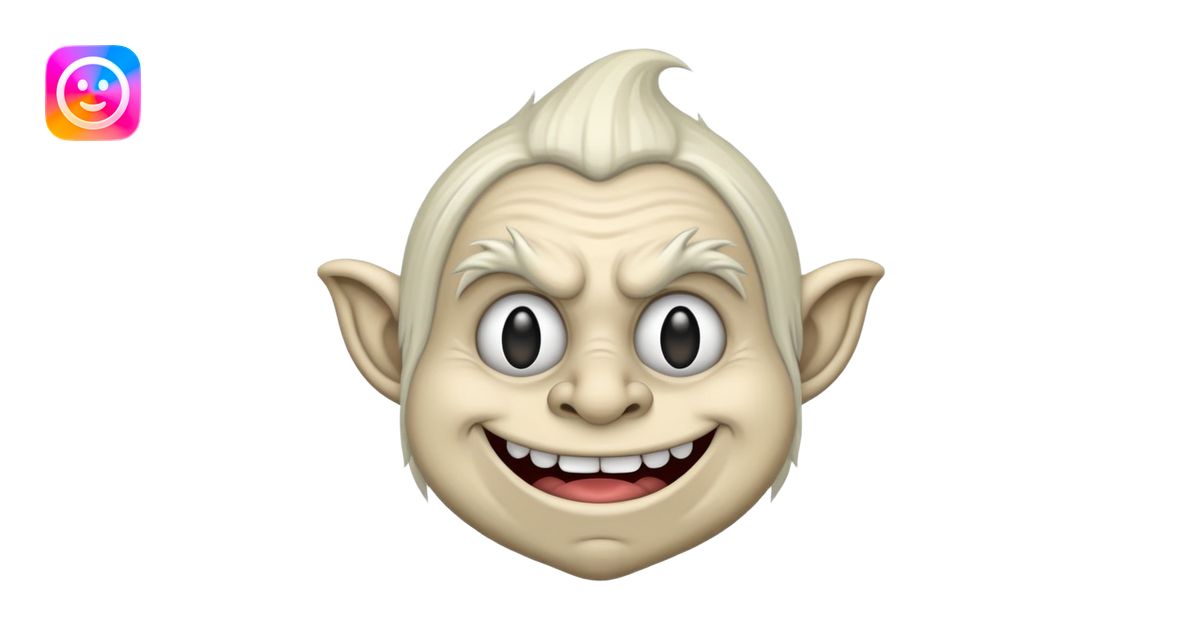 Troll face emoji | AI Emoji Generator