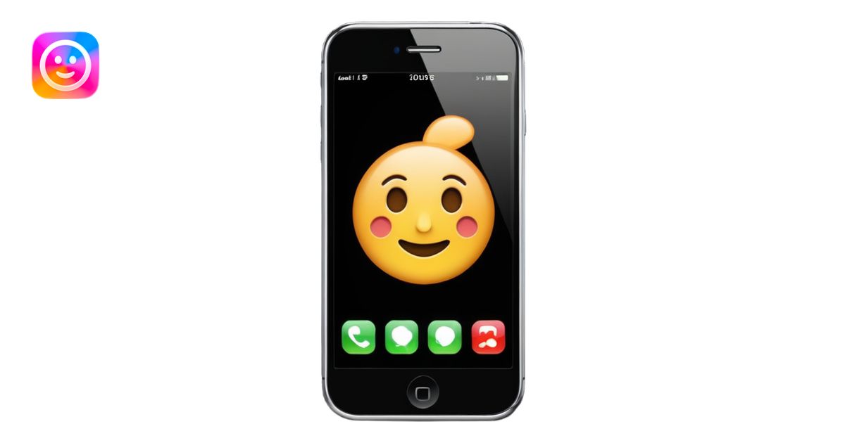 Mobile phone emoji | AI Emoji Generator