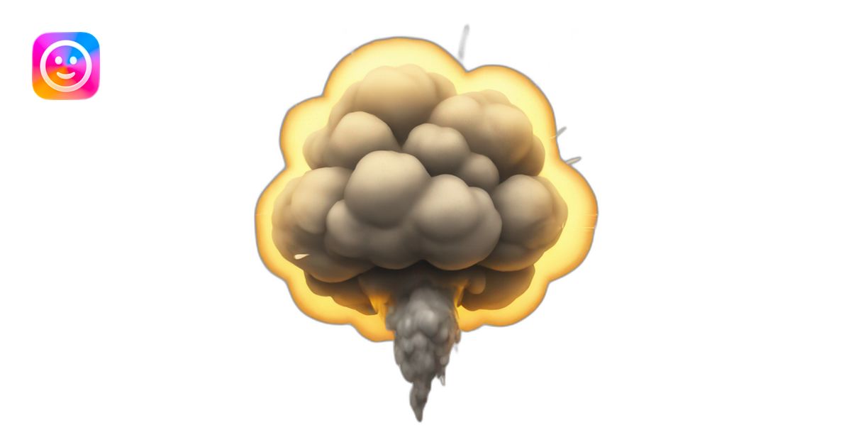 a explosive emoji | AI Emoji Generator