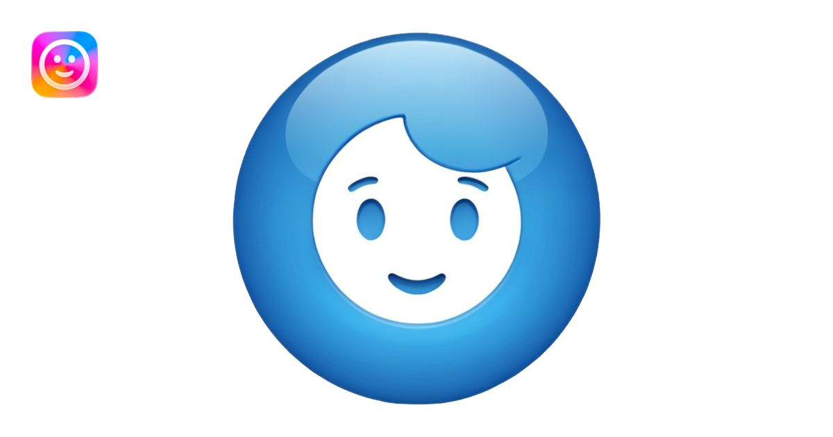 mavi tik emoji | AI Emoji Generator