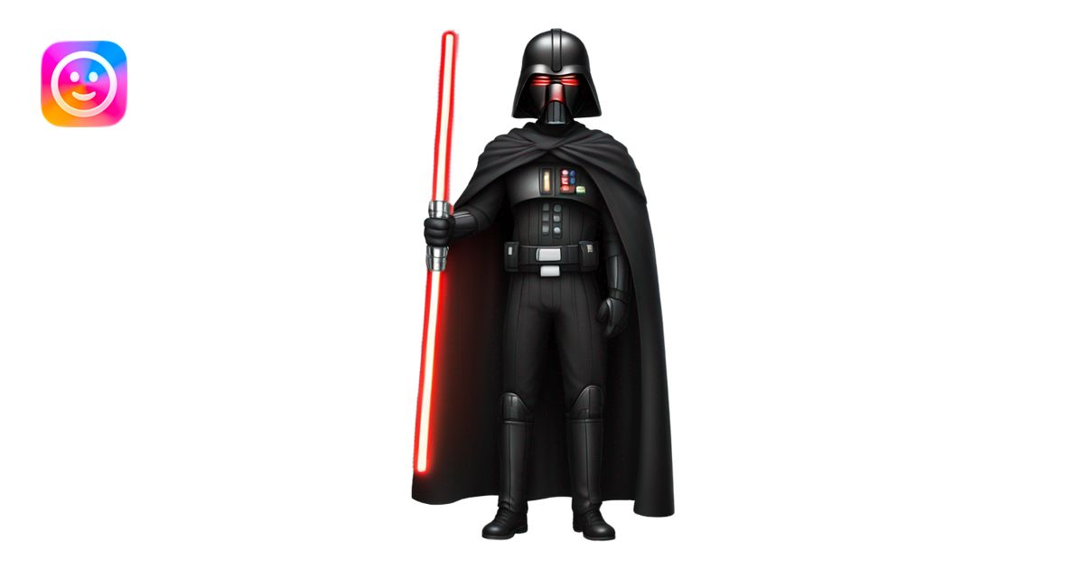 Darth Vader emoji | AI Emoji Generator