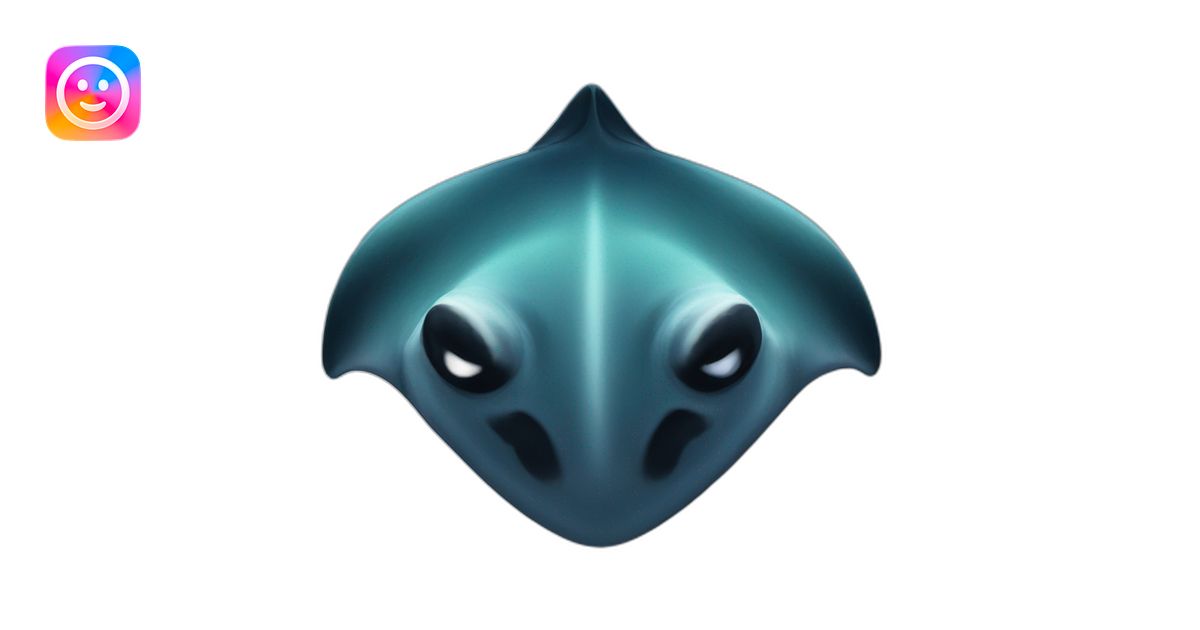 Manta emoji | AI Emoji Generator