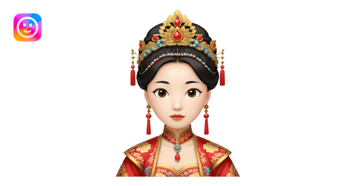 china princess emoji | AI Emoji Generator