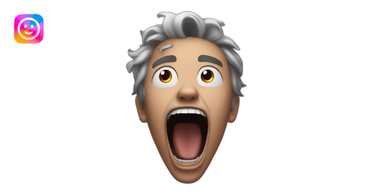 screaming into the void emoji | AI Emoji Generator