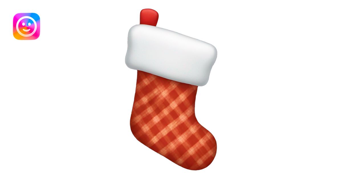 Christmas stocking emoji | AI Emoji Generator