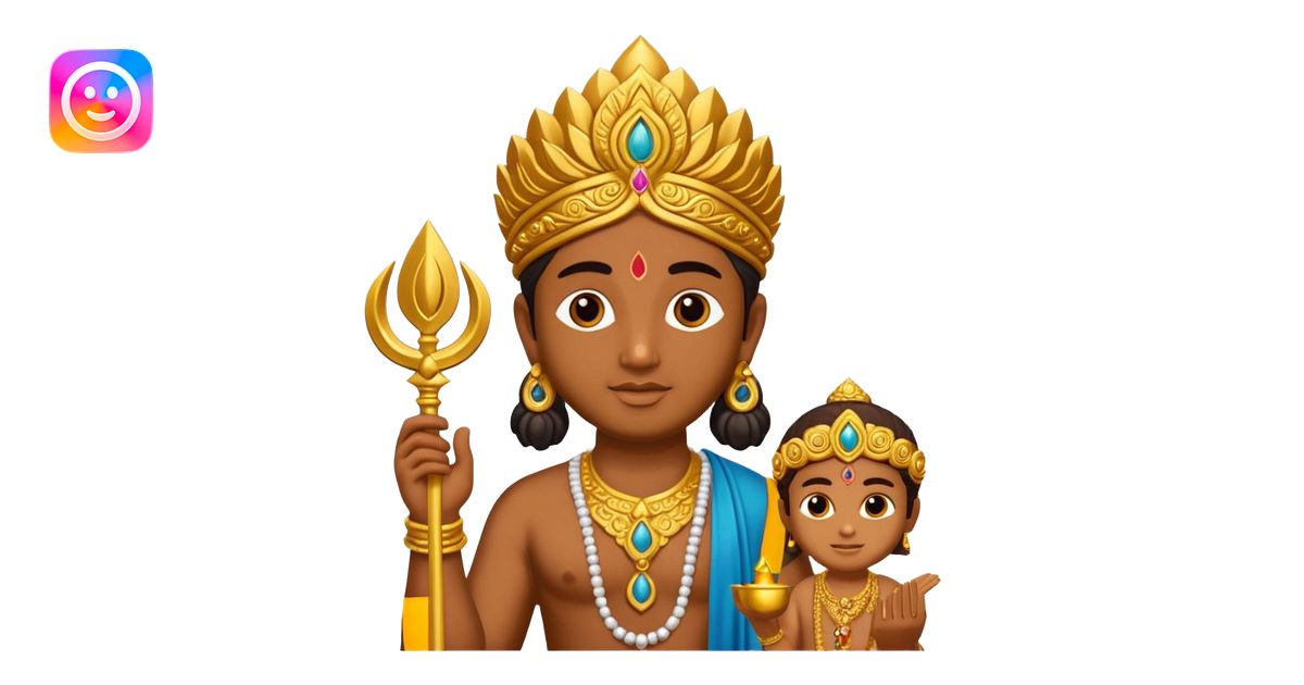 lord murugan vel emoji | AI Emoji Generator