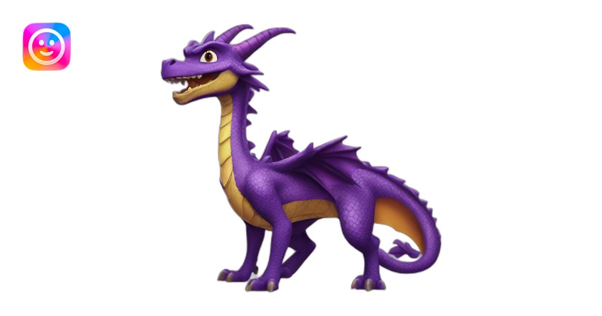 Spyro emoji | AI Emoji Generator