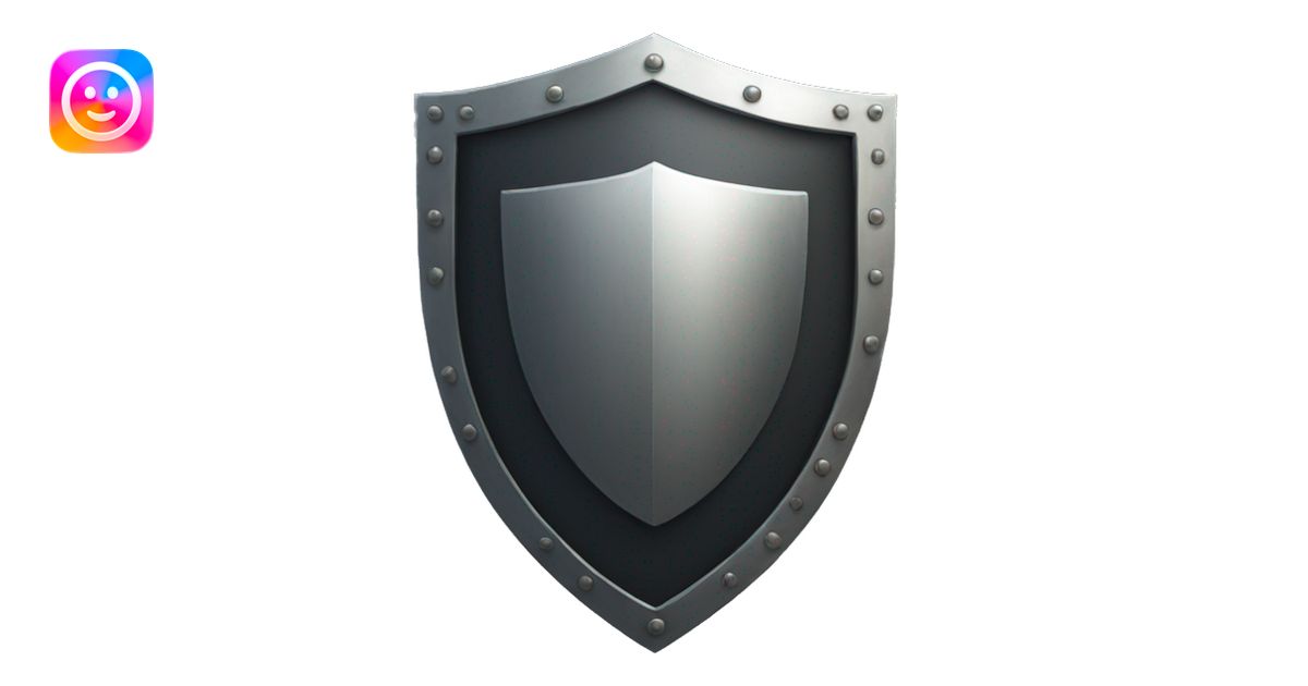 Shield emoji | AI Emoji Generator