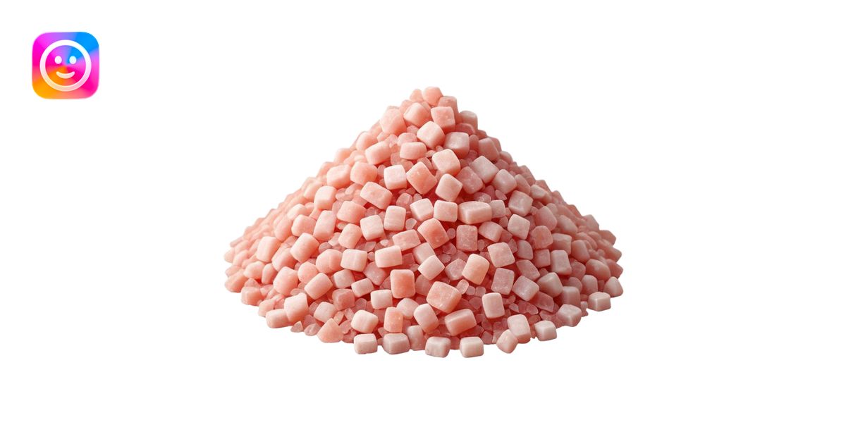 pink salt emoji | AI Emoji Generator