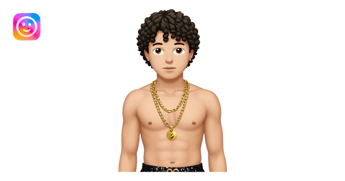 Jack Harlow with black sequin baggy pants, shirtless with necklace ...