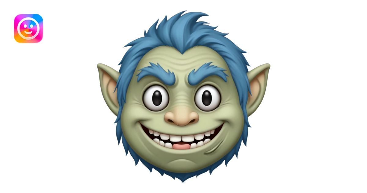 Troll face sigma emoji | AI Emoji Generator