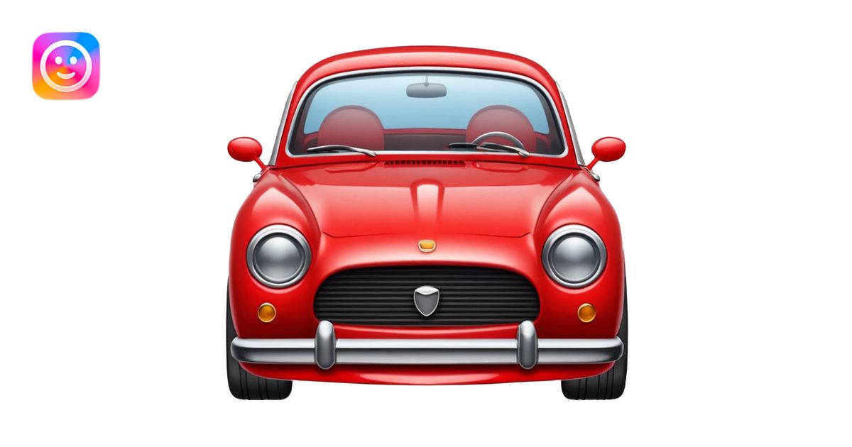 car emoji | AI Emoji Generator