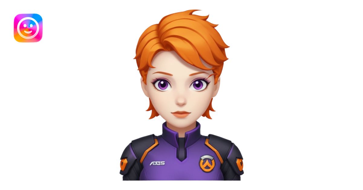 overwatch moira emoji | AI Emoji Generator