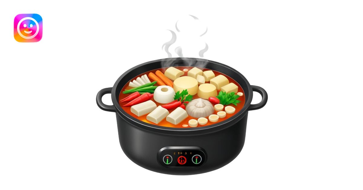 hot pot emoji | AI Emoji Generator