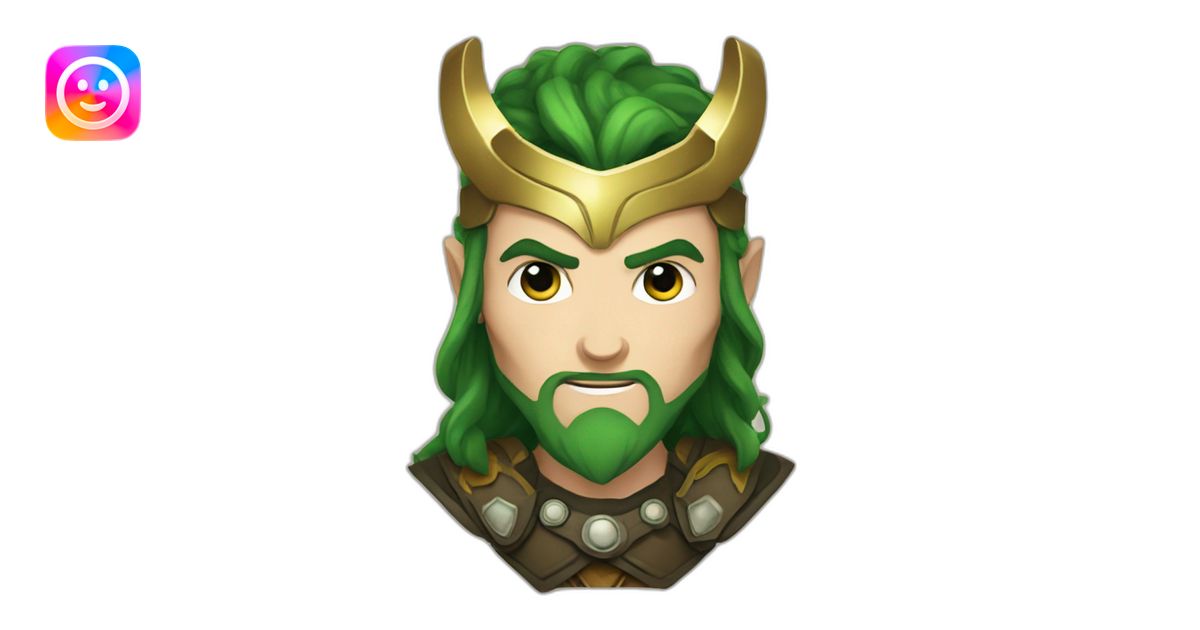 Loki norse mythology emoji | AI Emoji Generator