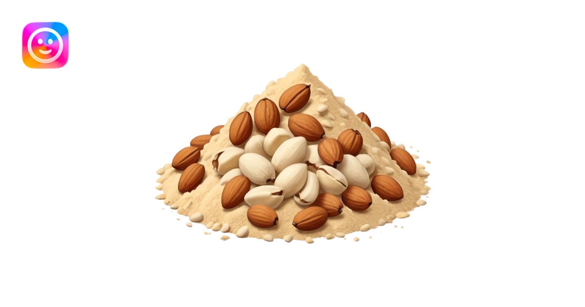 powdered nuts emoji | AI Emoji Generator