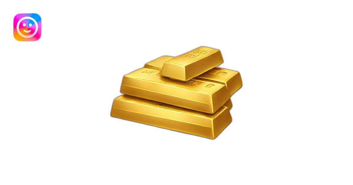 gold-bars emoji | AI Emoji Generator