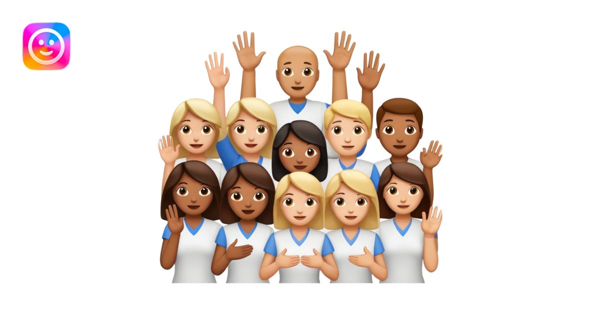 The emoji should represent gestures that save people's health. emoji ...