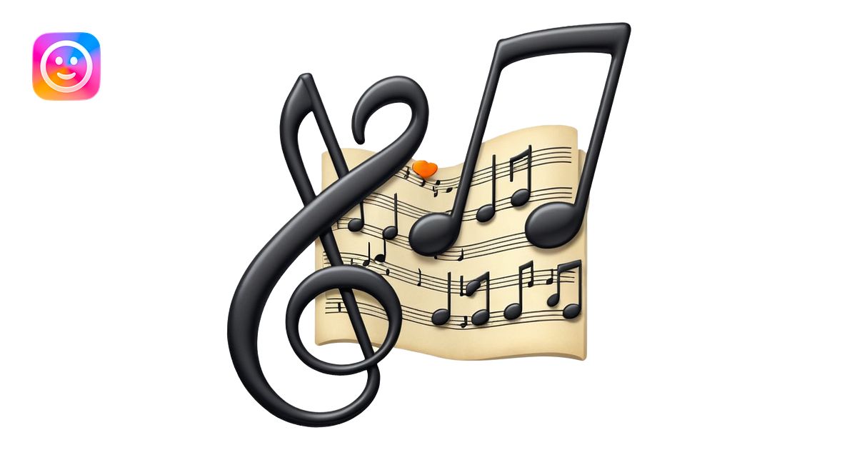 Music theory emoji | AI Emoji Generator