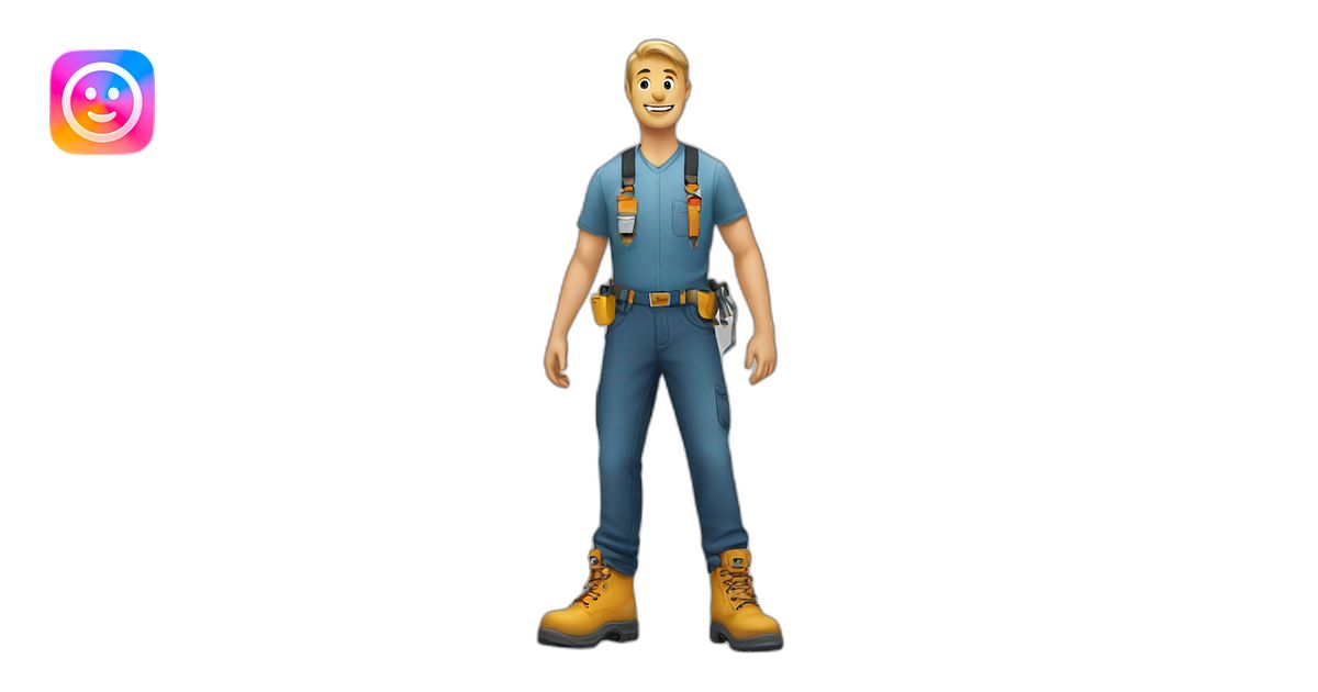 Man with safety shoes emoji | AI Emoji Generator