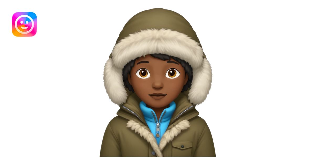 black eskimo emoji | AI Emoji Generator