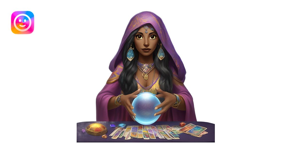 fortune teller emoji | AI Emoji Generator