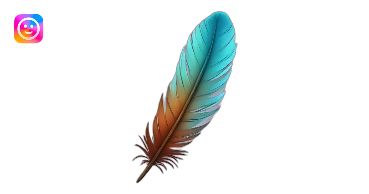Feather emoji | AI Emoji Generator