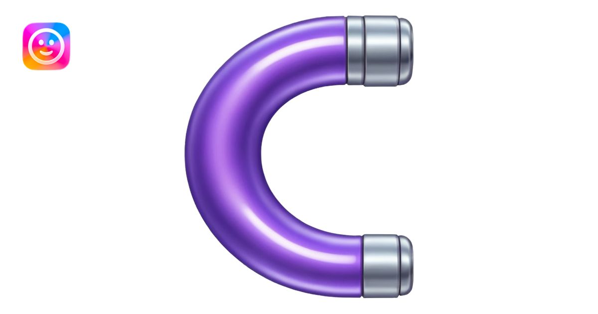 Purple banger word emoji | AI Emoji Generator
