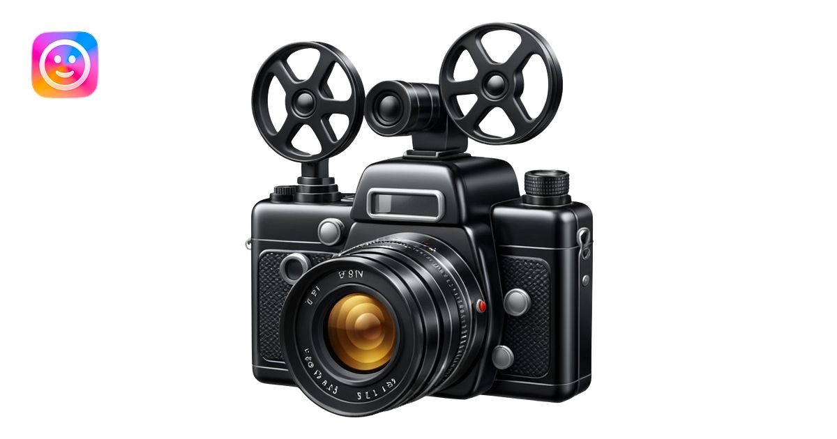 create a film camera emoji emoji | AI Emoji Generator