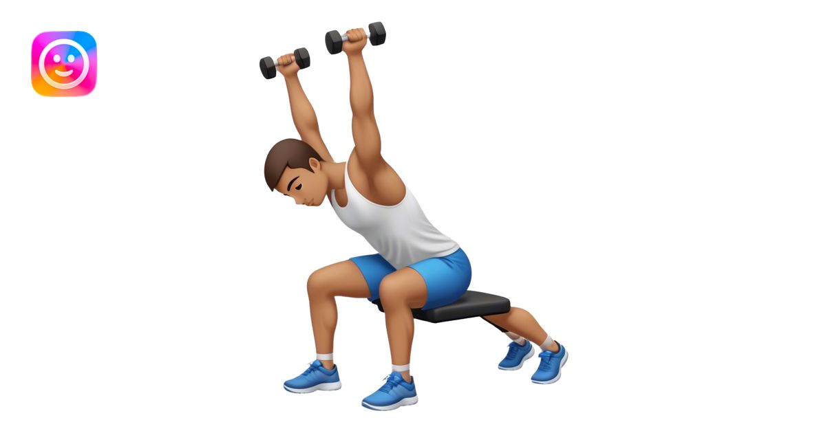 triceps-isolation-exercise emoji | AI Emoji Generator