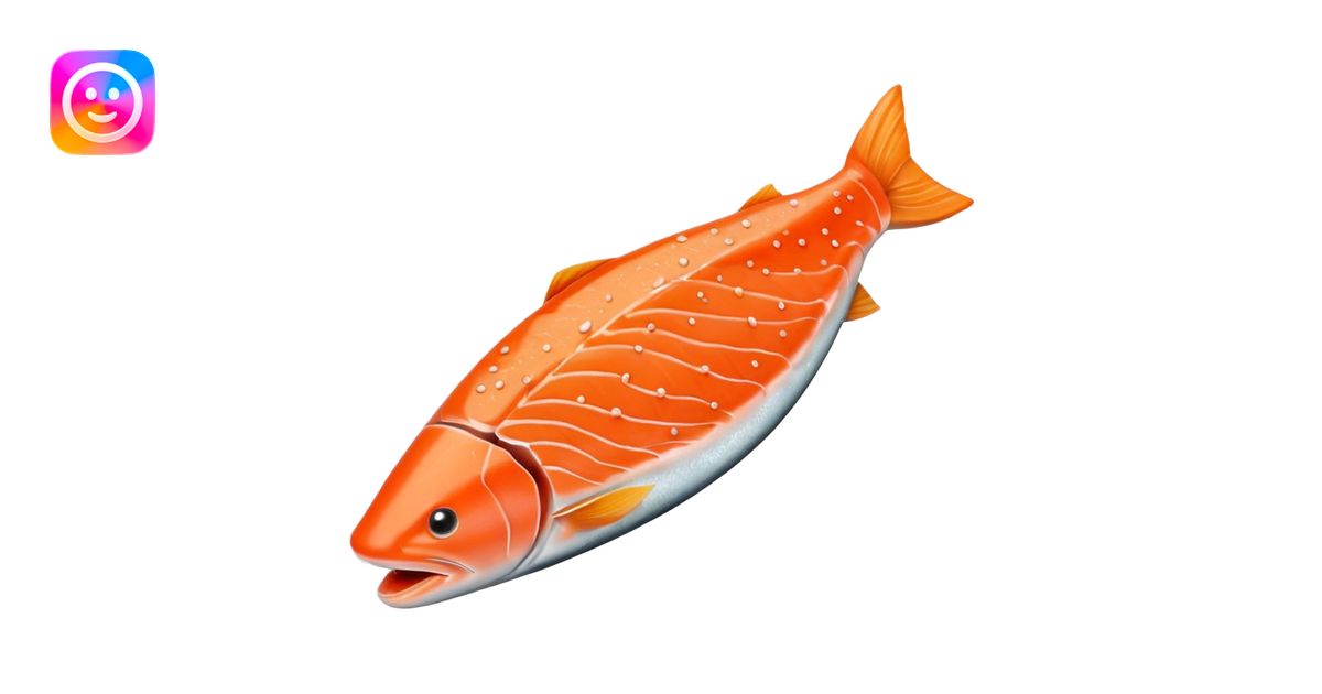 salmon emoji | AI Emoji Generator