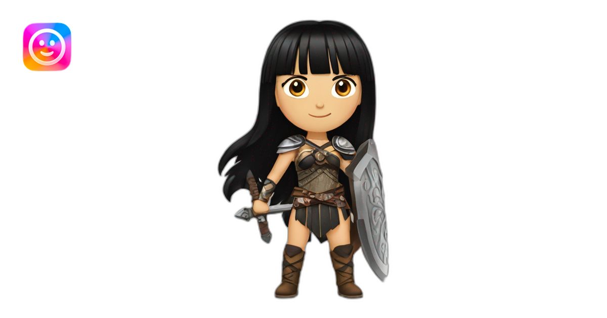 xena warrior princess emoji | AI Emoji Generator