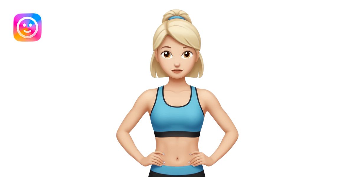 Sexy body of female emoji | AI Emoji Generator