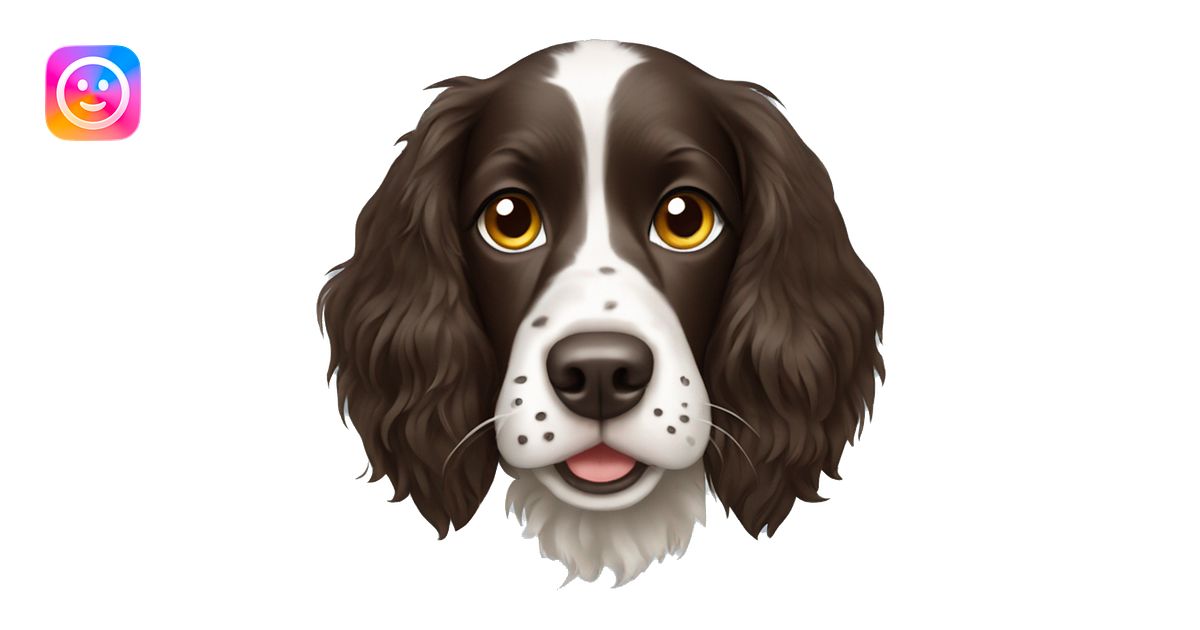 Springer spaniel emoji | AI Emoji Generator