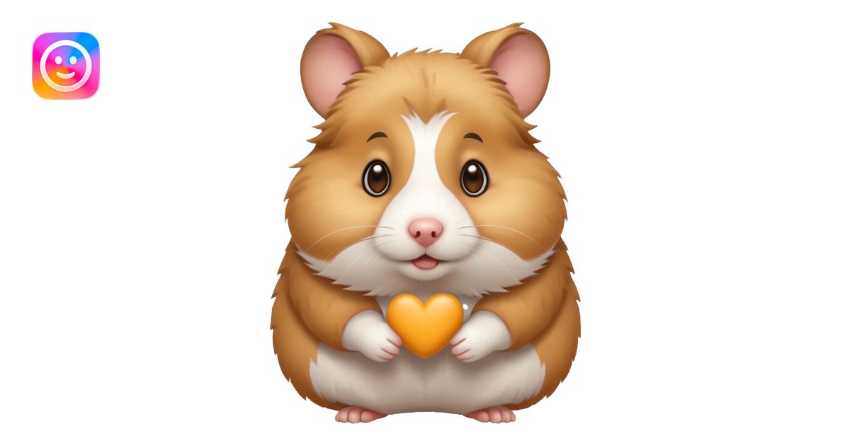 Half hamster and half dog 🐶🐹 emoji | AI Emoji Generator