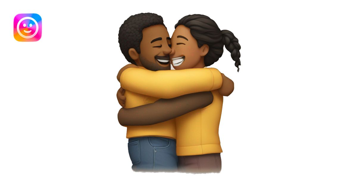 Hug relationship emoji | AI Emoji Generator