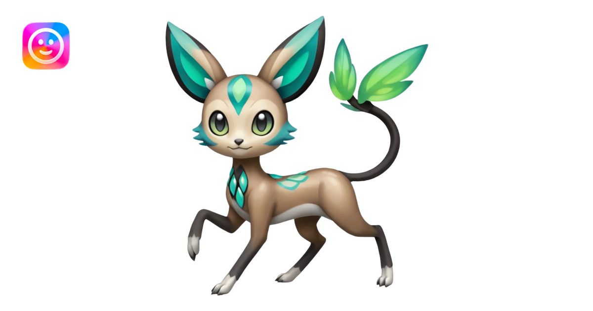 Meloetta-Greyson-Trico-Pokémon-Fakémon-fusion-hybrid-creature emoji ...