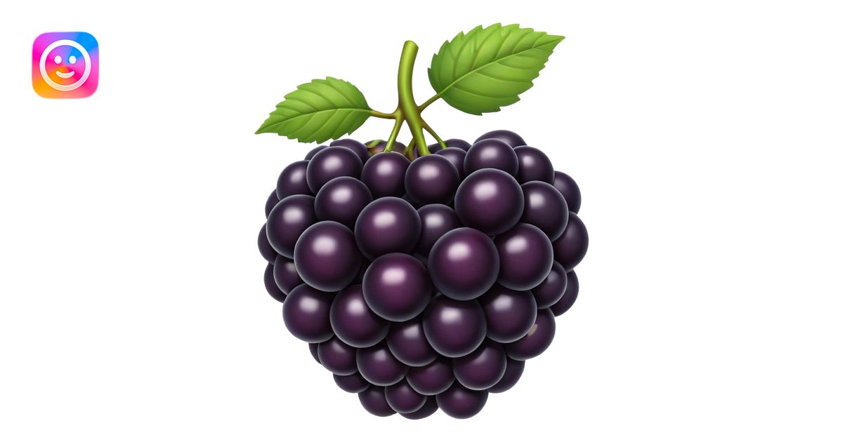 black berry emoji | AI Emoji Generator