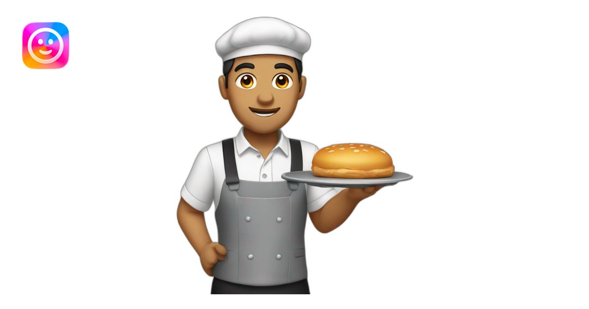 WAITER emoji | AI Emoji Generator