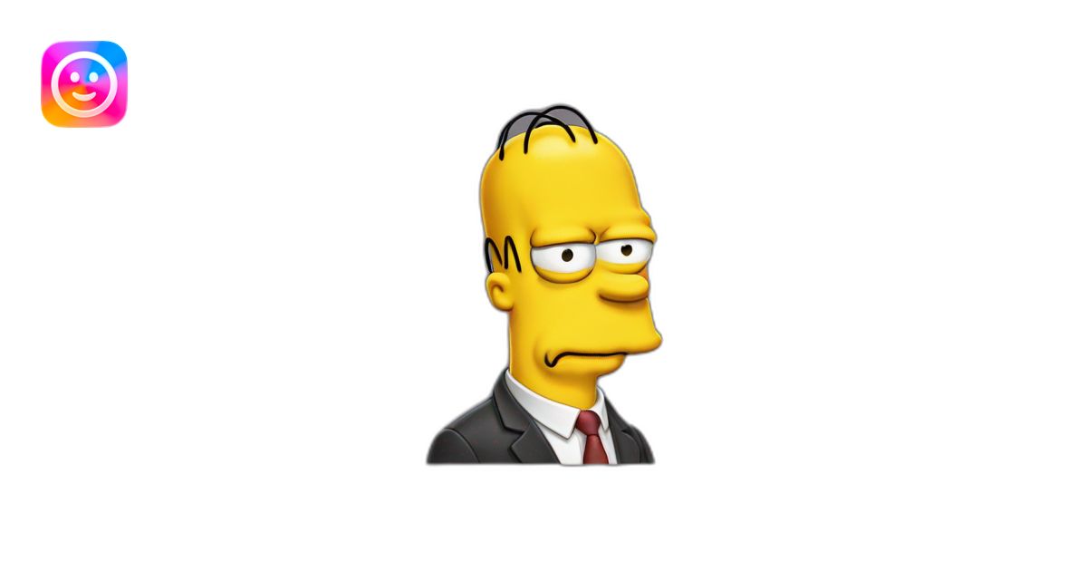 Hommer simpson emoji | AI Emoji Generator