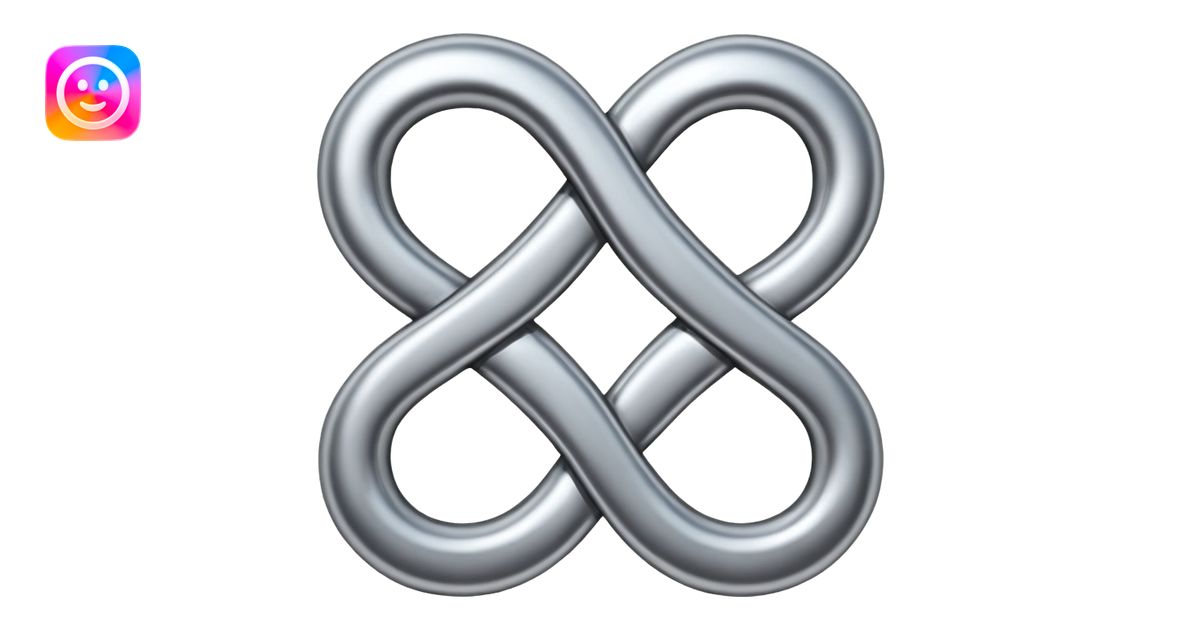 infinity symbol emoji | AI Emoji Generator