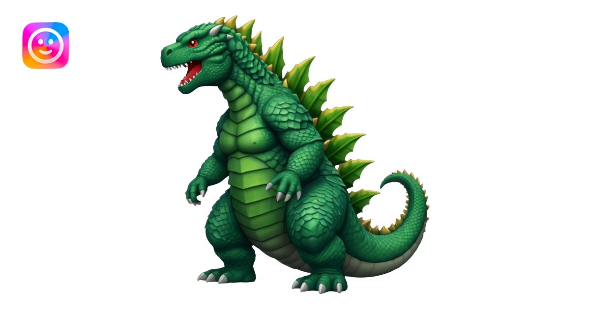 Godzilla emoji | AI Emoji Generator