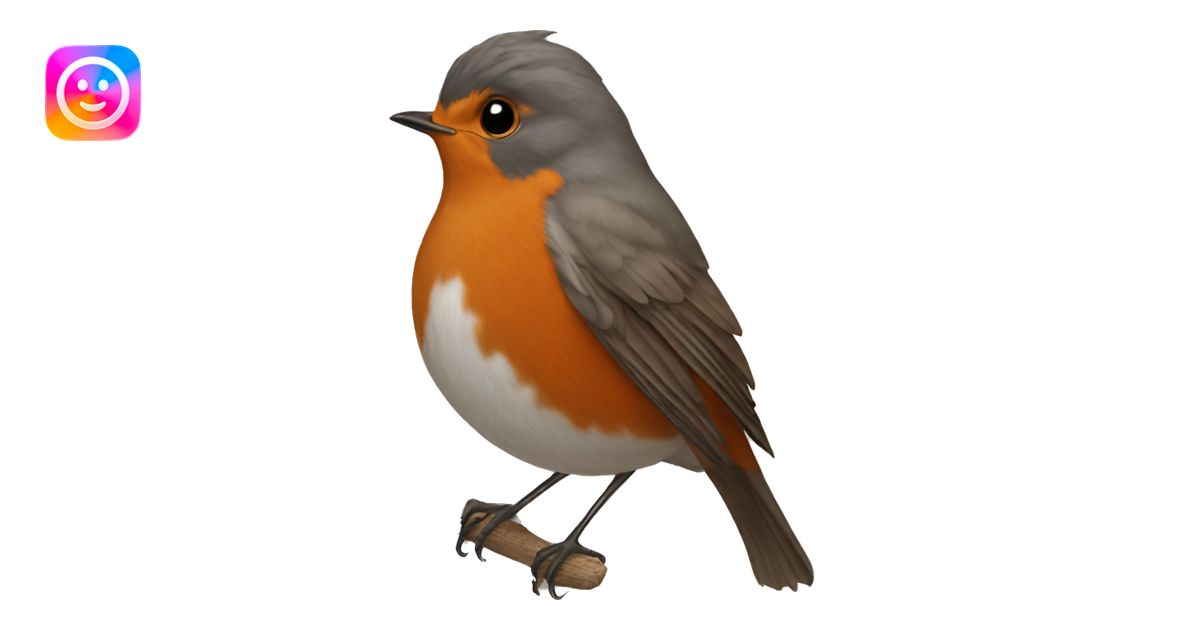 Robin emoji | AI Emoji Generator