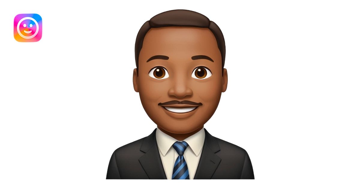 Martin Luther King Jr emoji | AI Emoji Generator