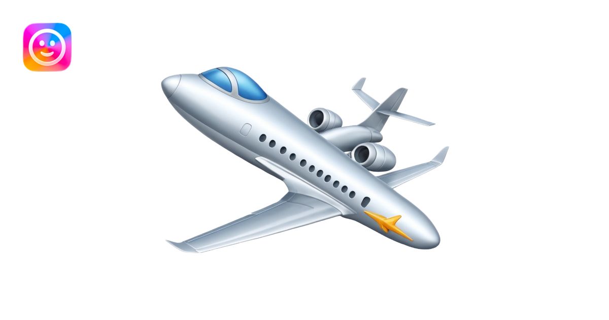 plane in the sky emoji | AI Emoji Generator