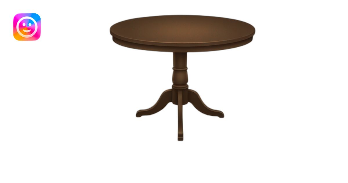round table emoji | AI Emoji Generator