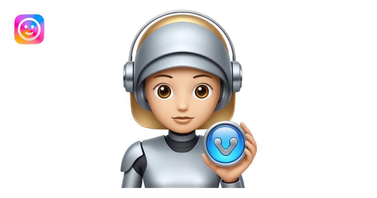 Create for me an image or emoji when an AI comes & changes the world of search engines. emoji ...