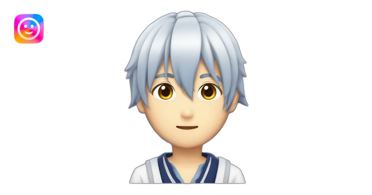 Arisato minato emoji | AI Emoji Generator