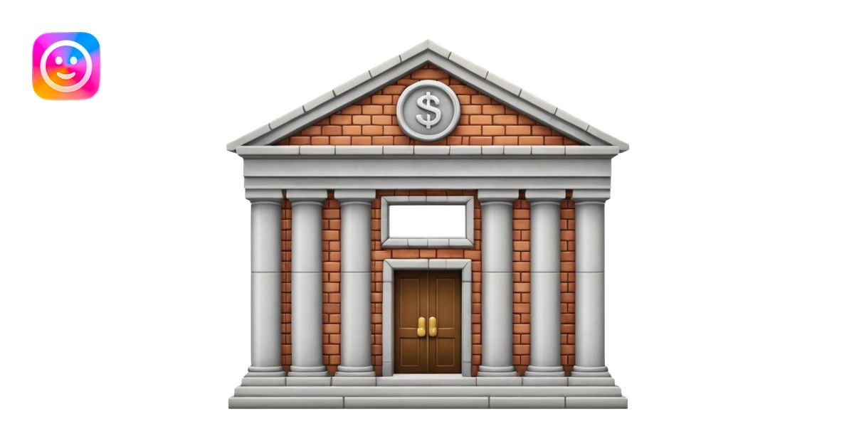 bank emoji | AI Emoji Generator